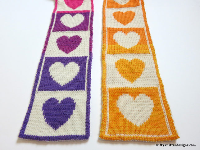 Share the Love Scarf – Nifty Knitter Designs